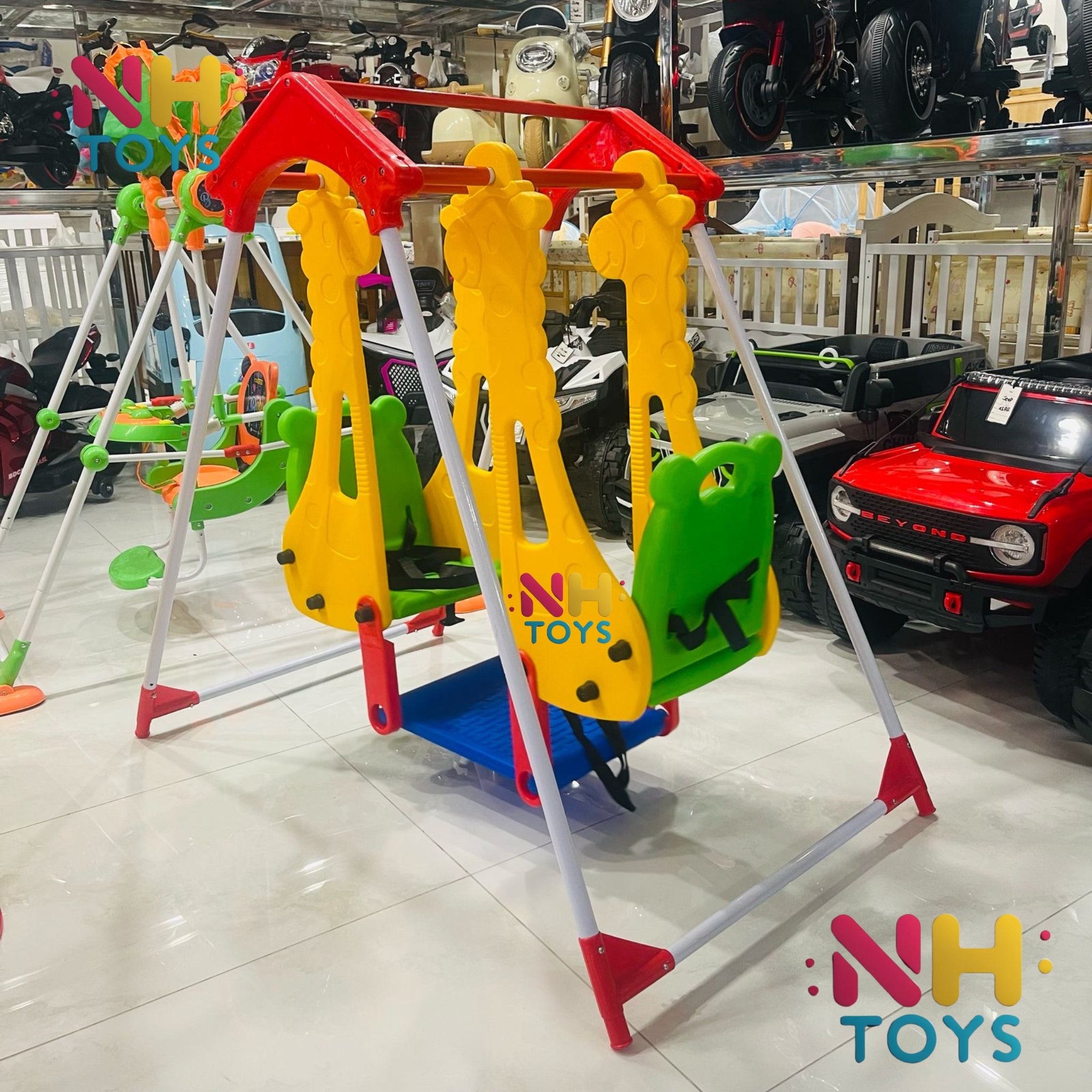 Double Side Swing for Kids – Safe & Durable Outdoor Fun | NH Toys – NH TOYS